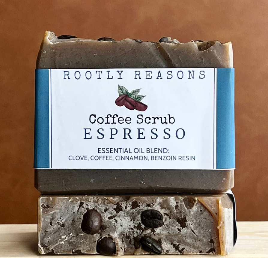 Coffee Scrub Espresso Soap | Trees That Please